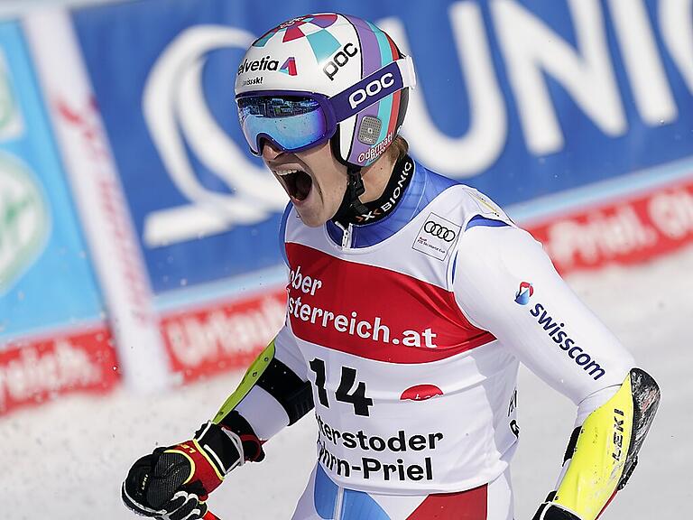 Marco Odermatt knapp am Podest vorbei