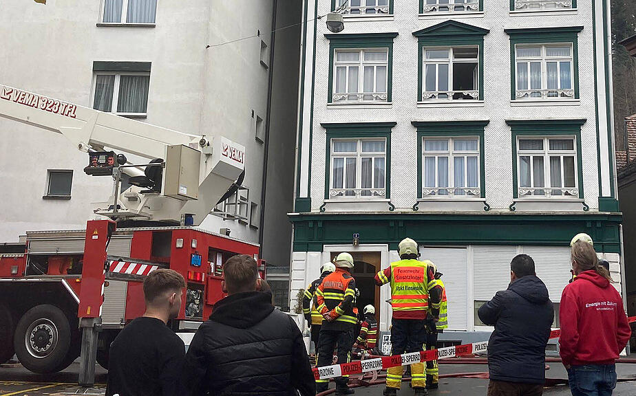 Wohnung nach Brand nicht mehr bewohnbar