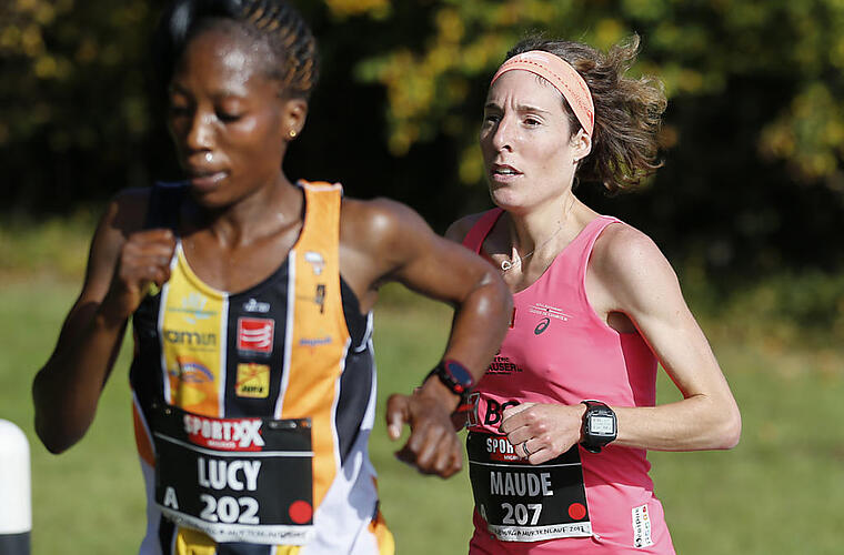 Maude Mathys gewinnt den Zürich Marathon