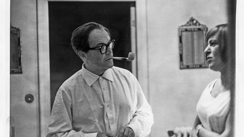 Max Frisch mit Ingeborg Bachmann in Rom – das einzige gemeinsame Bild.