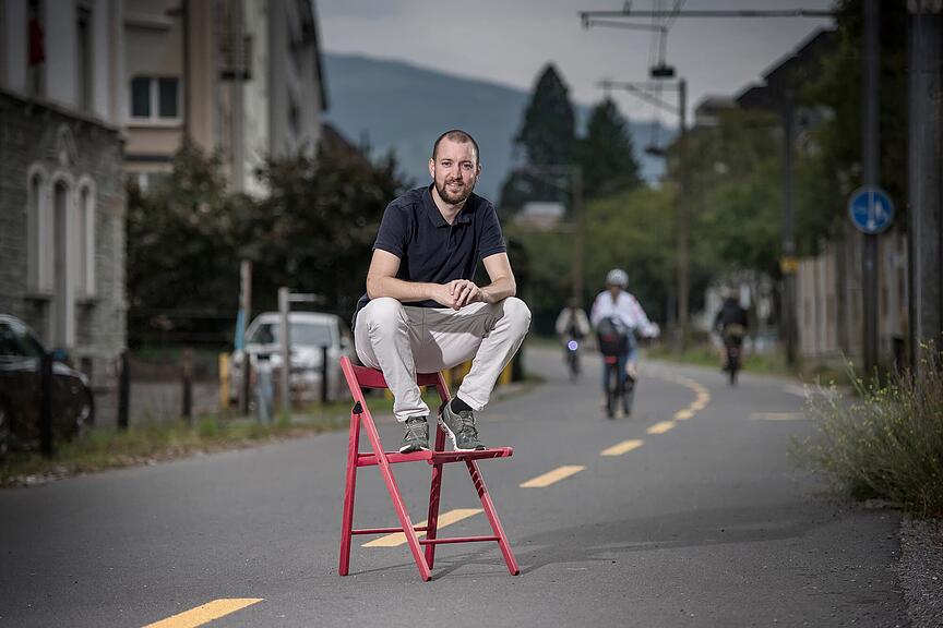 Ständeratskandidat und Querdenker Florian Studer will das Klima retten