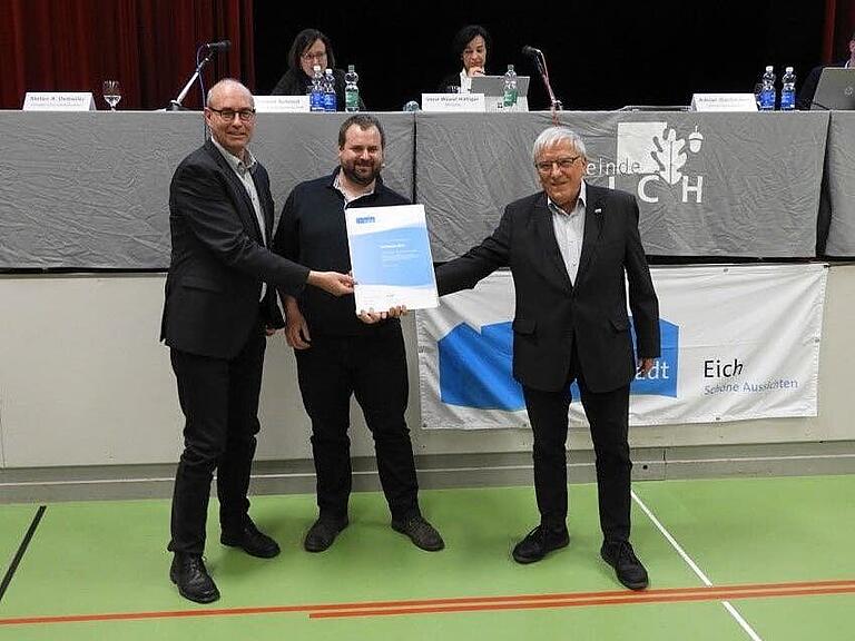 Gemeinde Eich erhält Energiestadt-Label