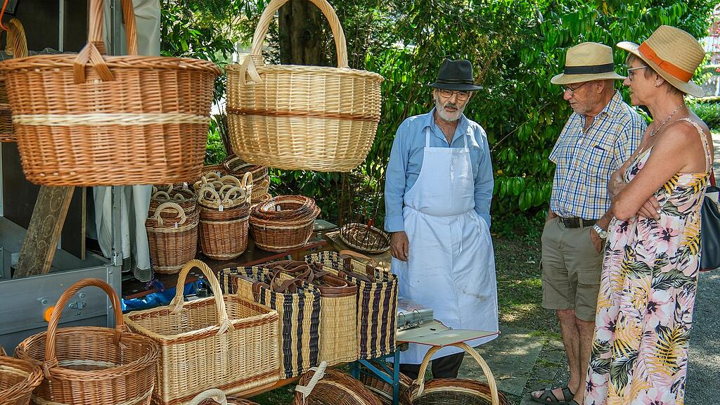 Korbflechten: jenische Qualitätsarbeit.