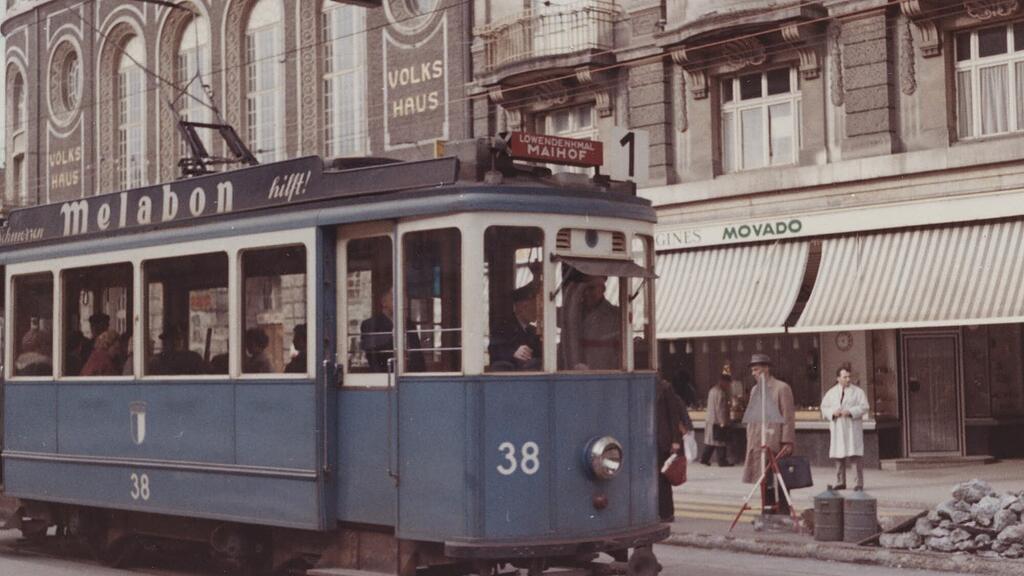 Von 1899 bis 1961 fuhren in der Stadt Luzern Trams. ( Bild: VBL/ www ...
