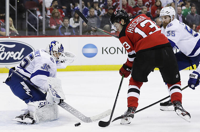Nico Hischier mit zwei Assists