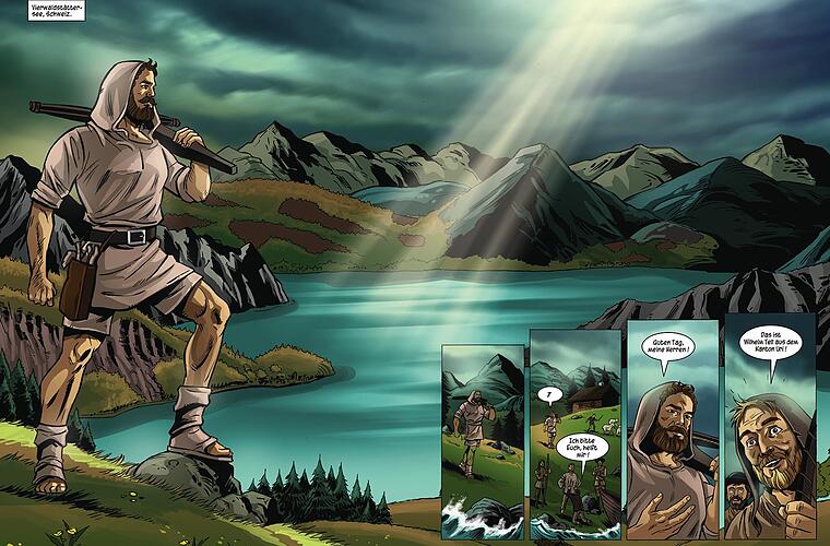 Wilhelm Tell in Comic-Form ist der Renner