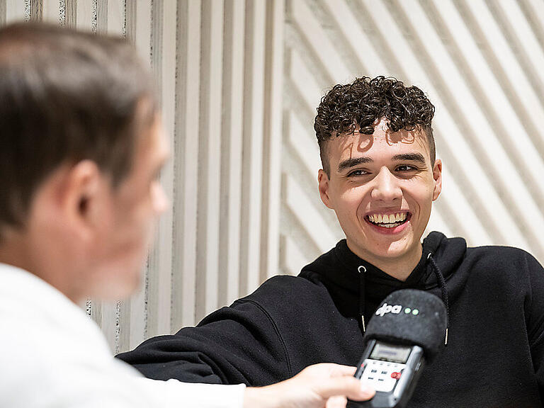 Levent Geiger hört gern seine eigenen Songs