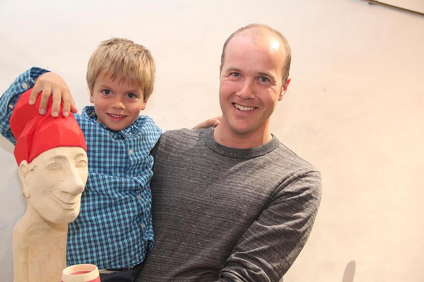 Figuren von Peter Bissig verbreiten gute Laune