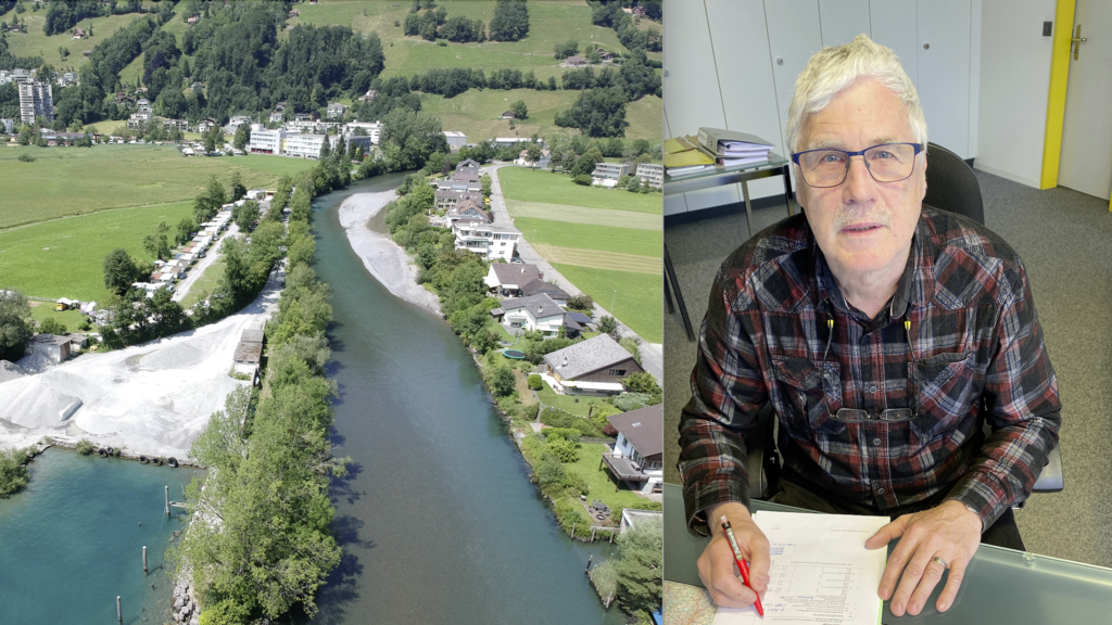 Der Brunner Bauunternehmer Albert Grab setzt sich für die ...