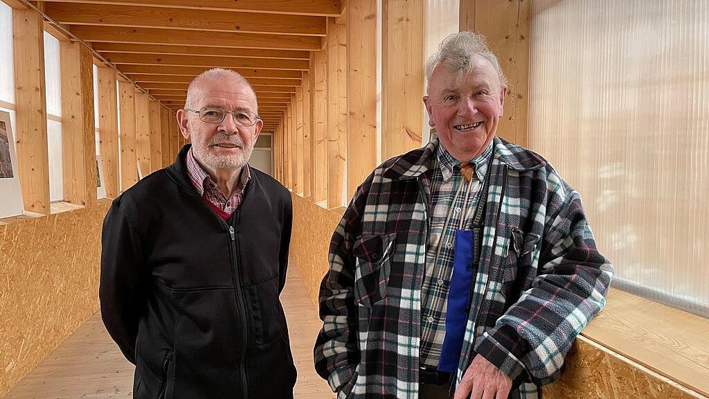 Martin Jäggi (links) löst Josef Christen (rechts) als Hausoberen der ...