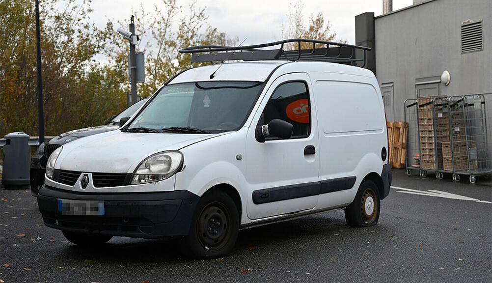 Das Geisterauto auf der Raststätte