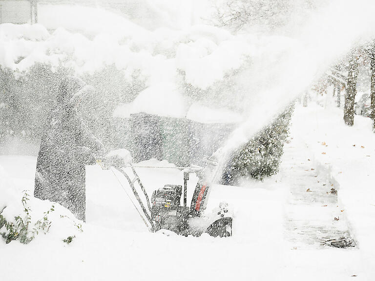 USA: Schneesturm sorgt für Chaos