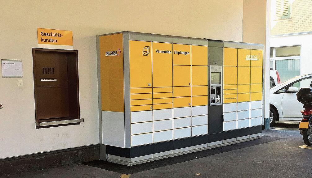 Sarnen hat nun einen My-Post-24-Automaten