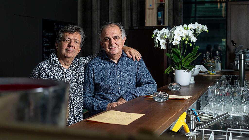 Die Gebrüder Carlo und Angelo Finelli (von links) betreiben gemeinsam ...