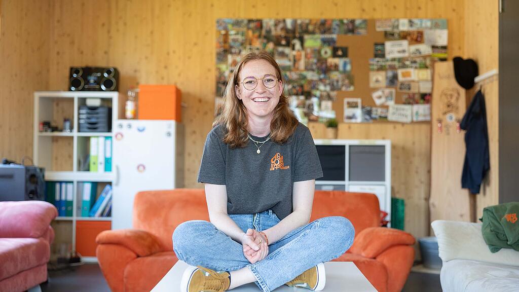 Michèle Obrist ist Scharleiterin bei der Jungwacht Blauring Neuheim.