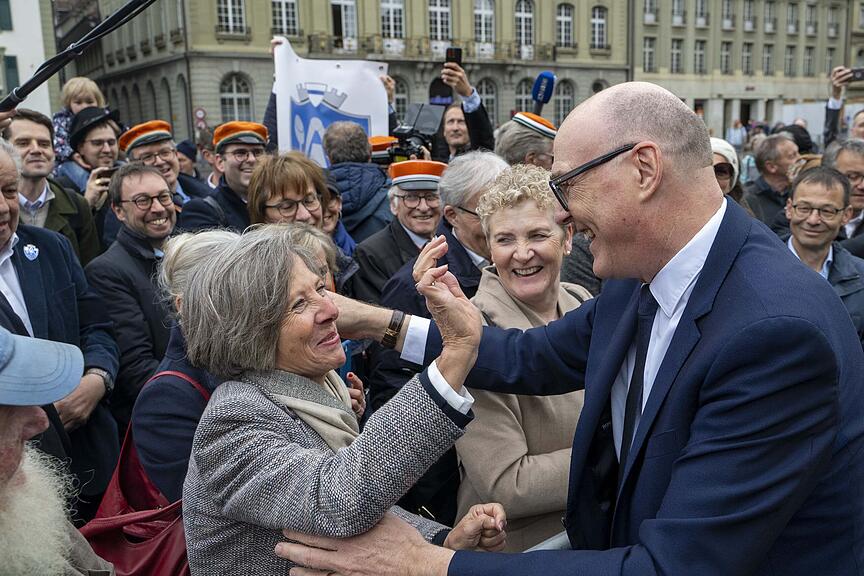 Martin Pfister ist Bundesrat – die Bilder seiner Wahl