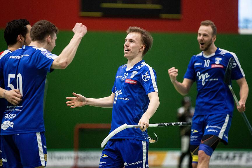 Tim Mock und Severin Nigg von Zug United sind neu in der «Zug United ...