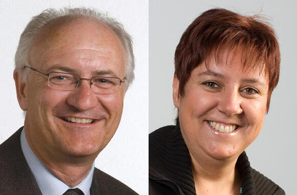 Peter Beutler und Petra Steimen treten an