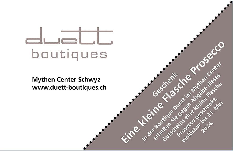 Fashion und Beratung der besonderen Art im Mythen Center Schwyz
