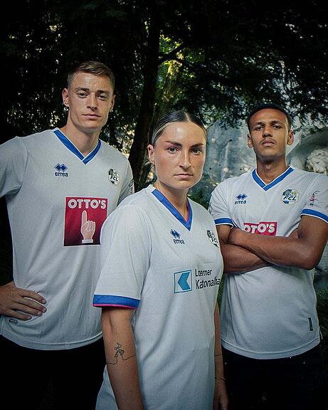 So sehen die neuen Trikots des FC Luzern aus – sie haben eine Art ...