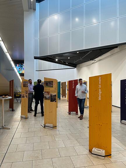 Preisgekrönte alpine Bauten im Mythen Center ausgestellt