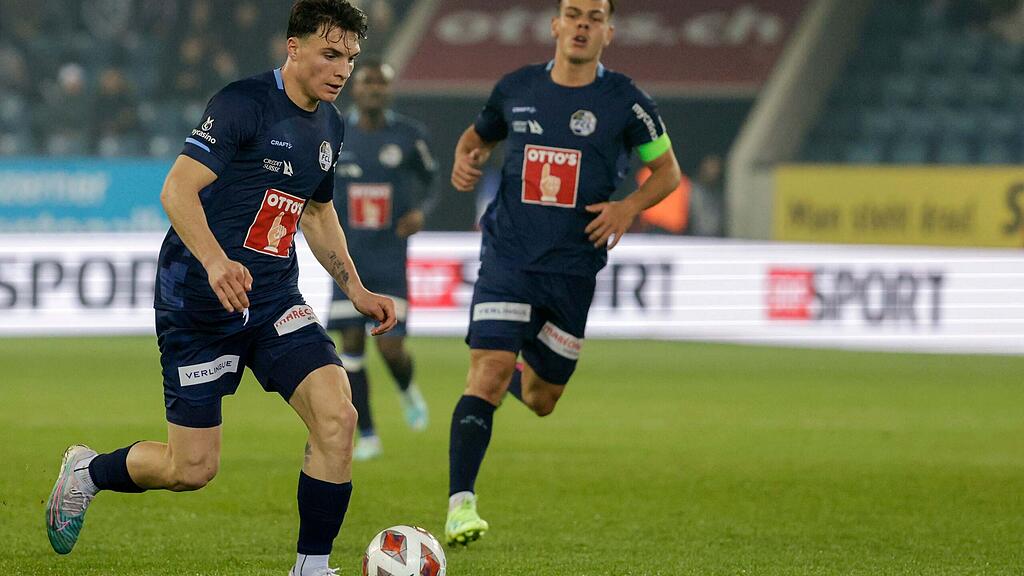 Zählt Rechtsverteidiger Severin Ottiger (links) bald auch zum FCL ...