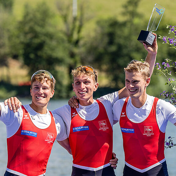 Schweizer Ruderer überzeugen an der EM
