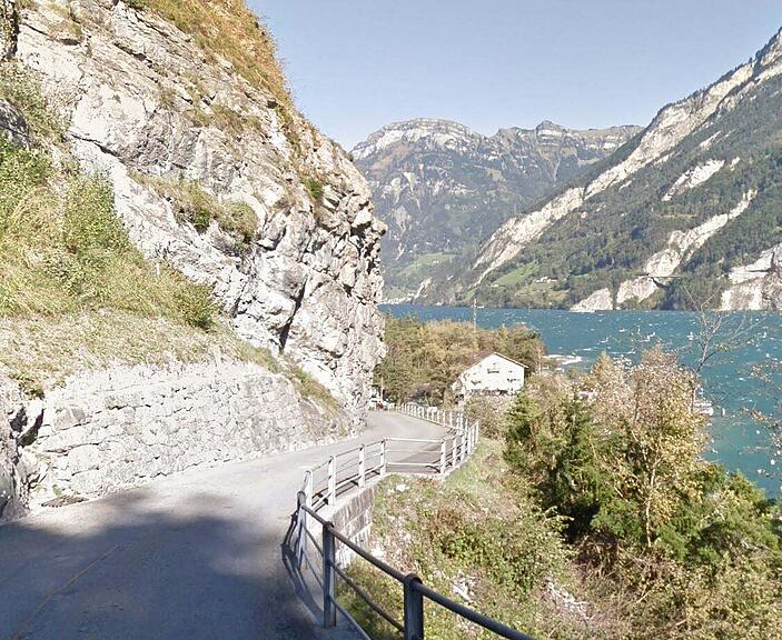 Kanton Uri saniert Ausweichstelle im Bereich des Felsentunnels