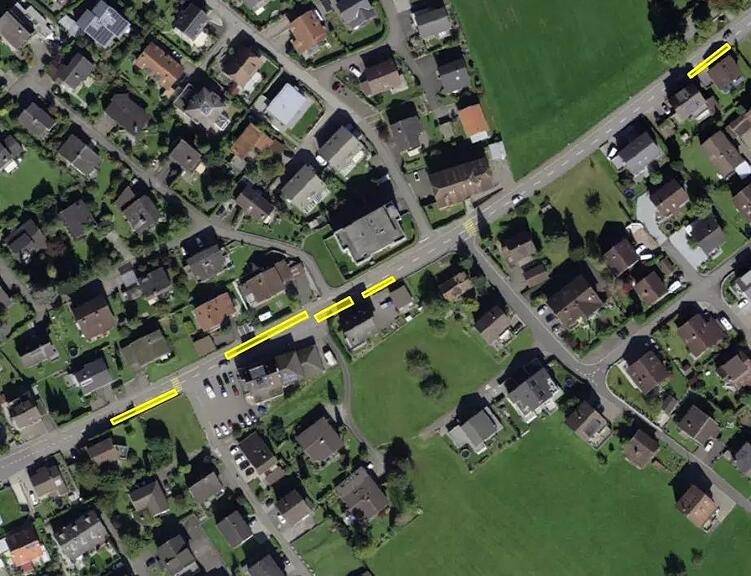 Auf fünf Abschnitten wird der Belag saniert