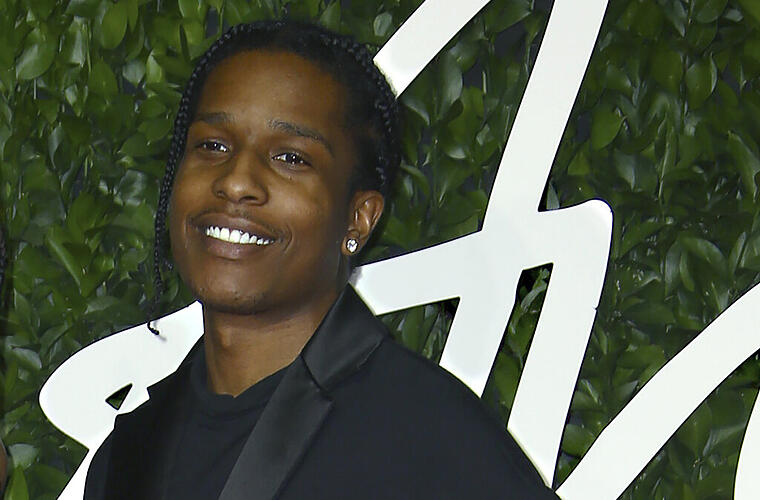 ASAP Rocky gibt Konzert in Stockholm