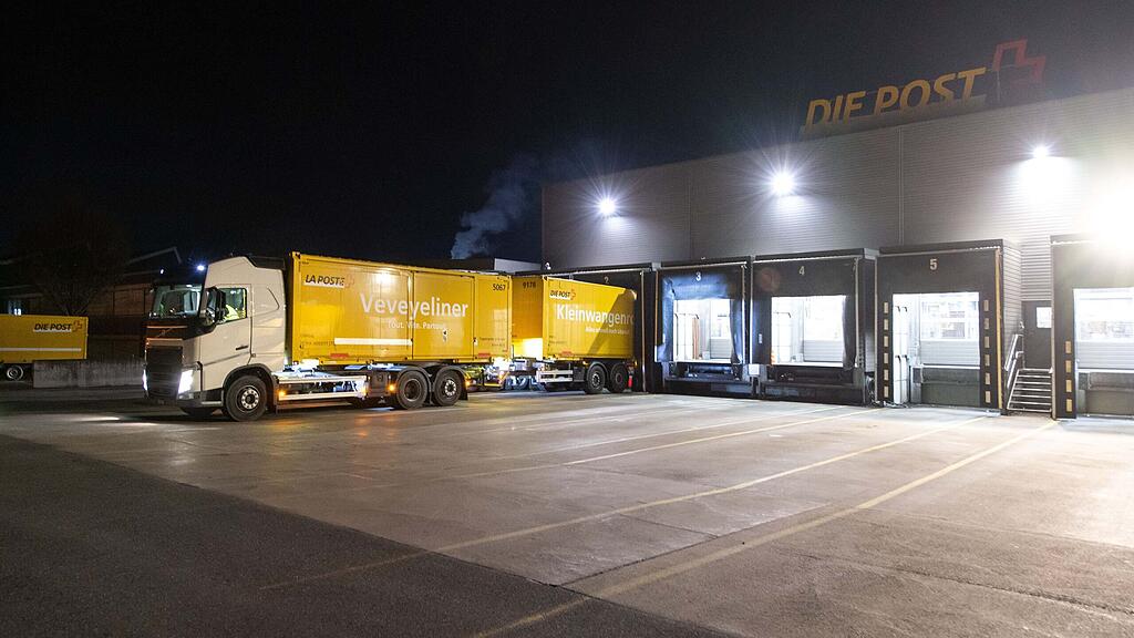 Die Post-Zustellstelle Rothenburg von aussen.