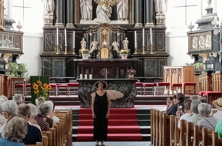 Ott begeistert an der Orgel