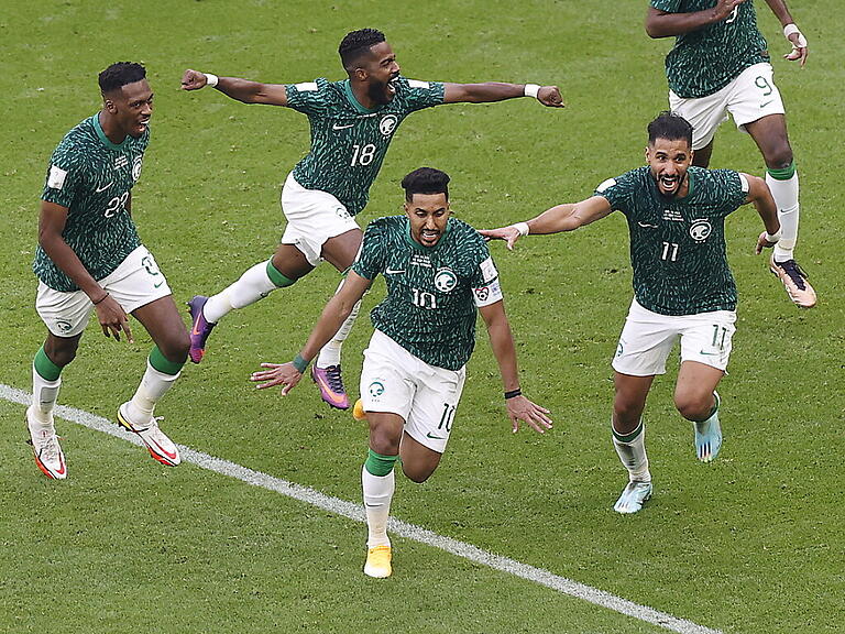 Saudi-Arabien gelingt der erste WM-Coup