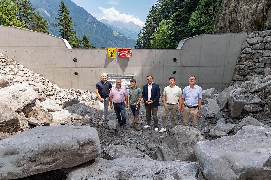 Palanggenbach: Geschiebesammler bietet zusätzlichen Schutz