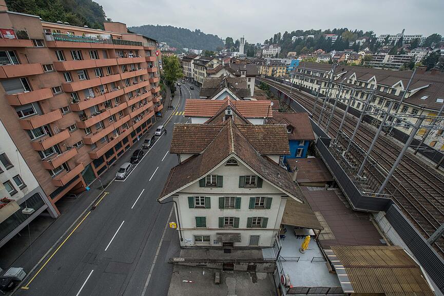 Baselstrasse in Luzern soll an Fernwärmenetz angeschlossen werden