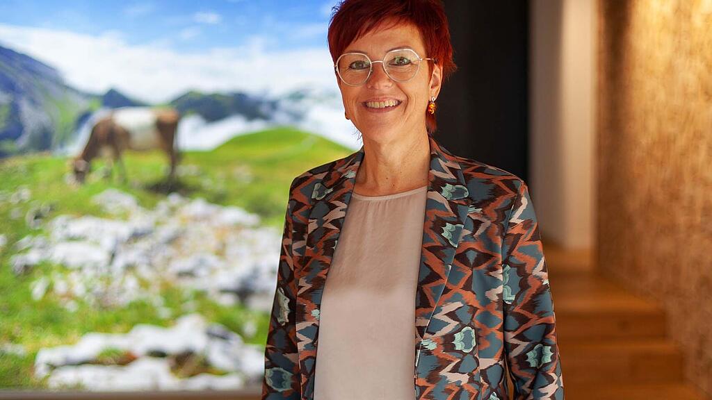 Karin Gaiser ist neue Präsidentin von «Muntagna», welche eine Expo in ...