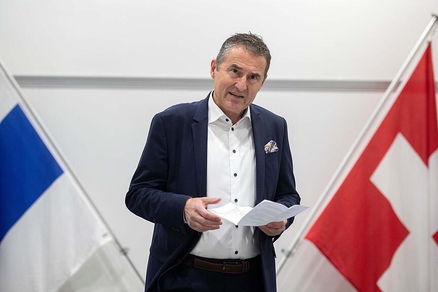 Die bürgerliche Unterstützung trägt André Wicki (SVP) ins Zuger ...