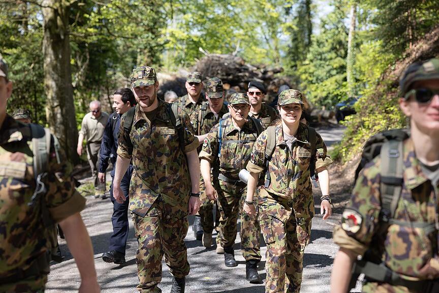 So schön waren die 41 Kilometer: Der Marsch um den Zugersee in Bildern