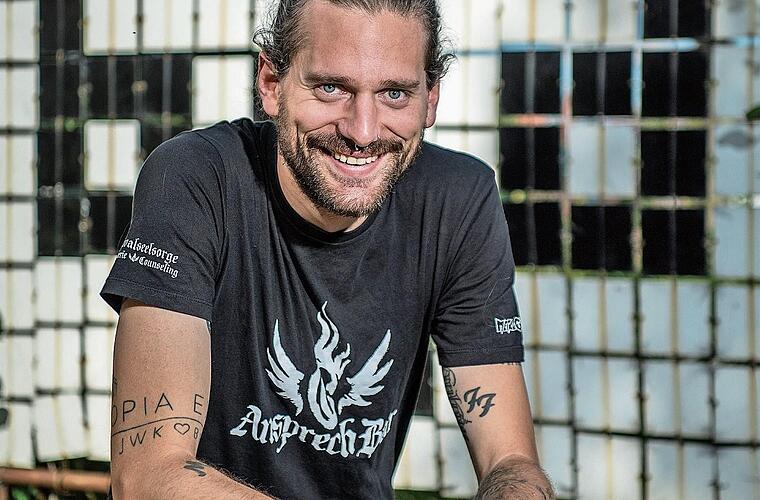 Festival-Seelsorger Claude hat ein offenes Ohr für Metal-Fans