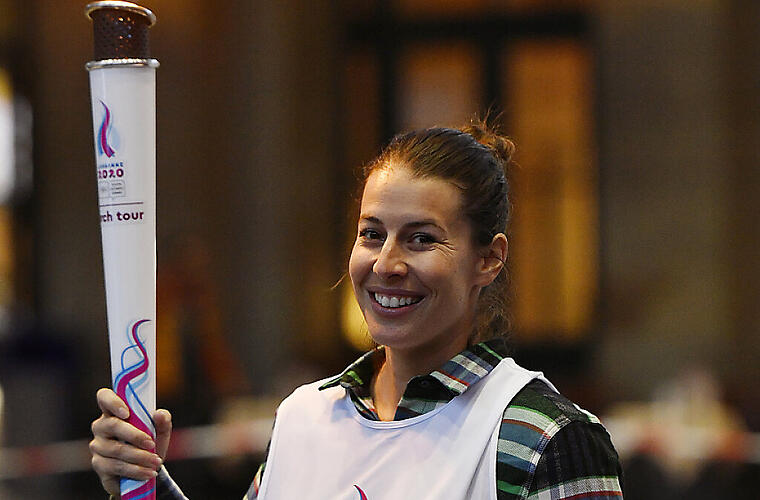 Dominique Gisin wird Mami