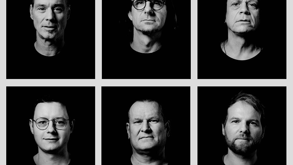Ralph Bütikofer (oben links) ist der Kopf der Band Braggarts. Im ...