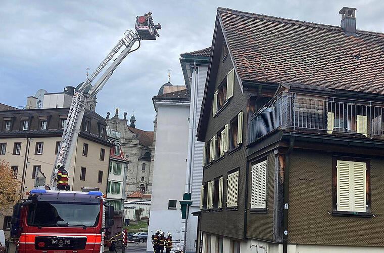 Wohnung nach Brand nicht mehr bewohnbar