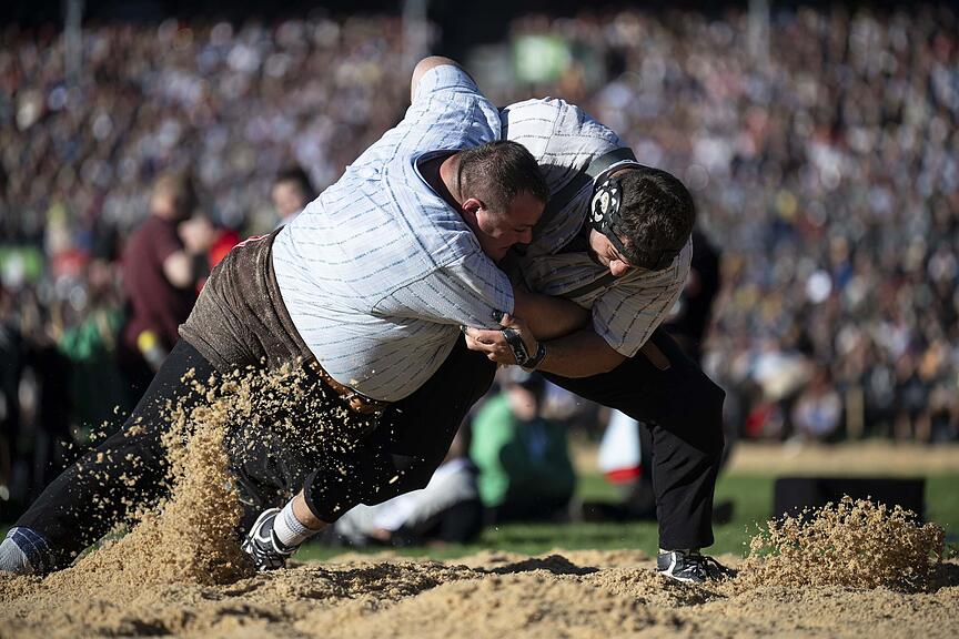 Die besten Bilder des Eidgenössischen Schwingfests in Mollis