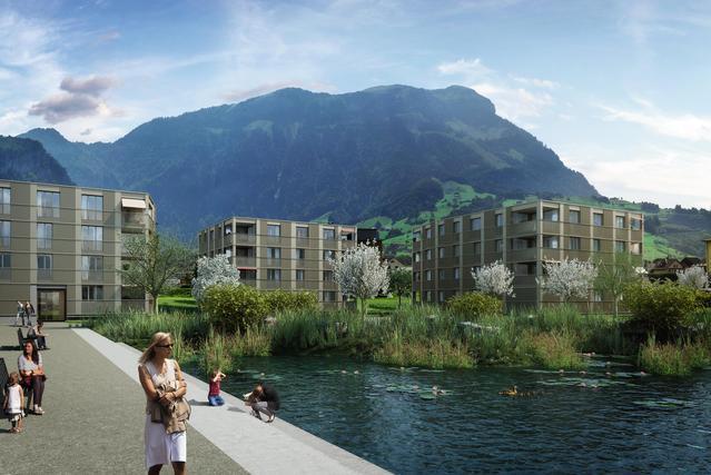 In Ibach wird für 120 Millionen Franken gebaut