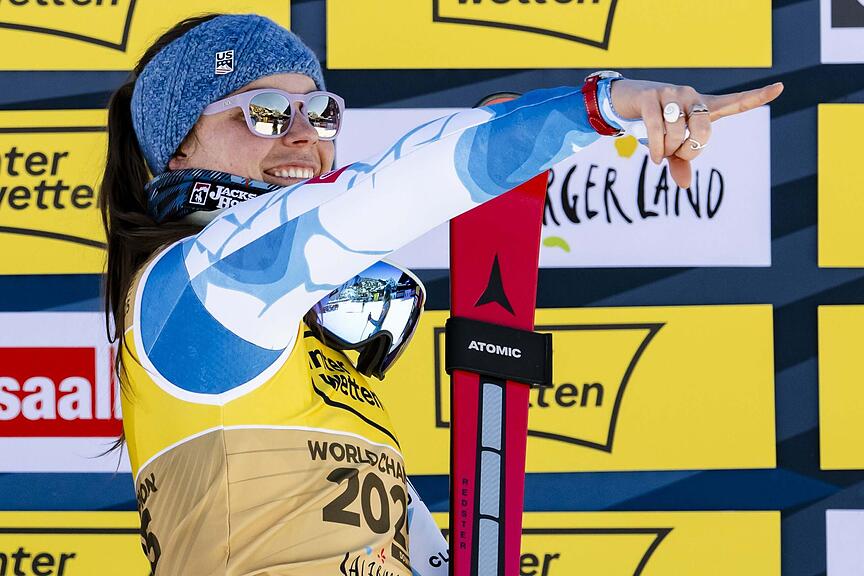 Breezy Johnson gewinnt in der Abfahrt – Corinne Suter beste Schweizerin