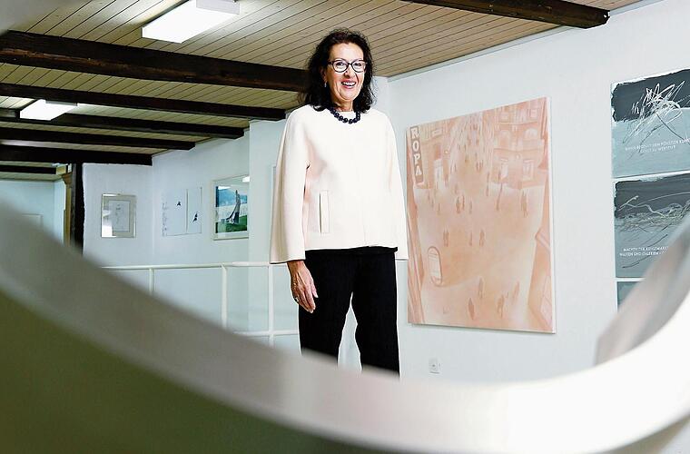 Die Galeristin Maria Ziegler verbindet Kunst mit Kultur