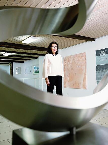 Die Galeristin Maria Ziegler verbindet Kunst mit Kultur