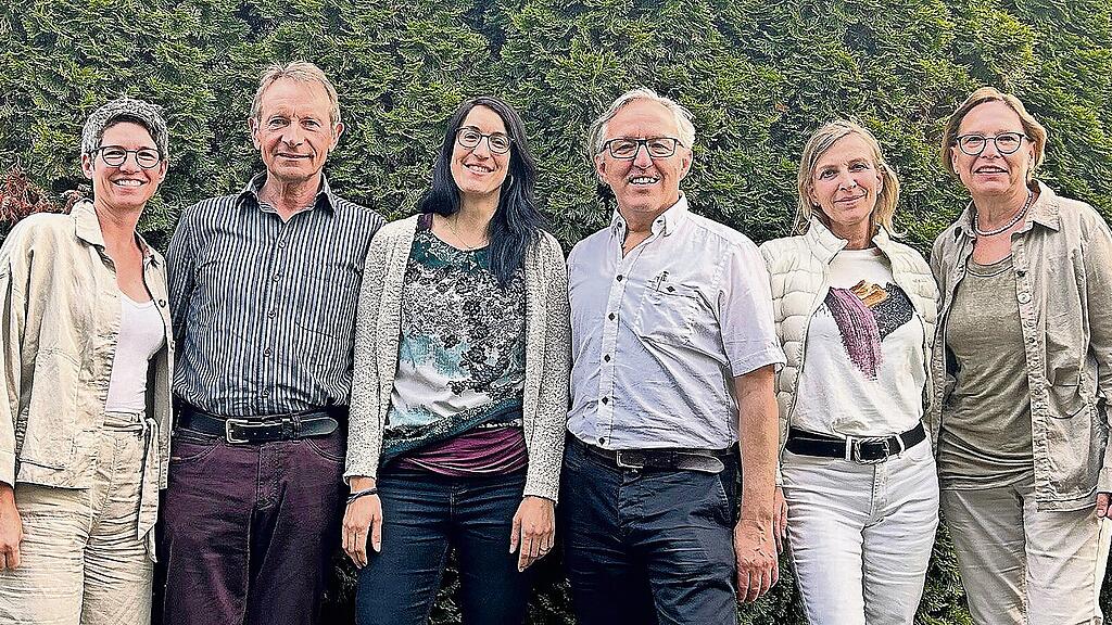 Die SKSZ-Vorstandsmitglieder (von links): Karin Kuster (Ressort HR), Urs Vögtli (Ressort Politik ...