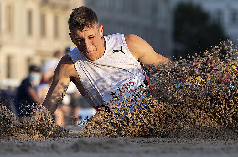 Drei Zentimeter weiter als Julien Fivaz 2003