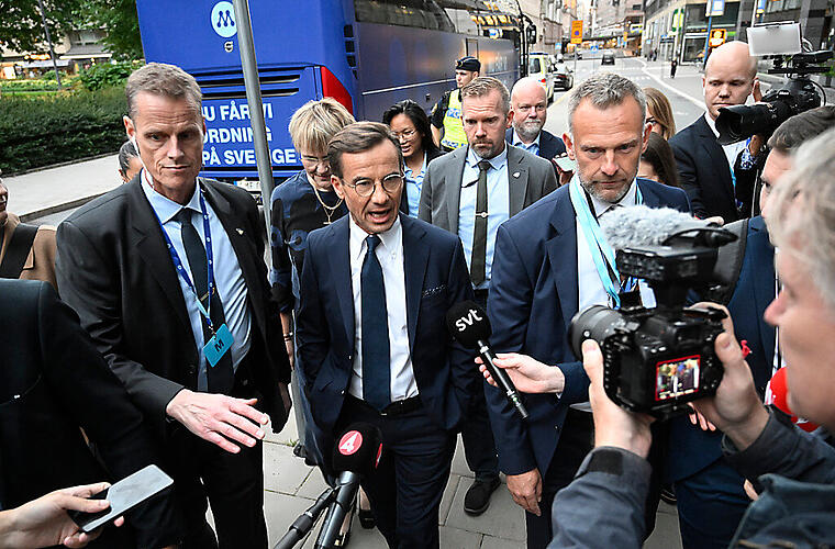 Kopf-an-Kopf-Rennen bei Schweden-Wahl